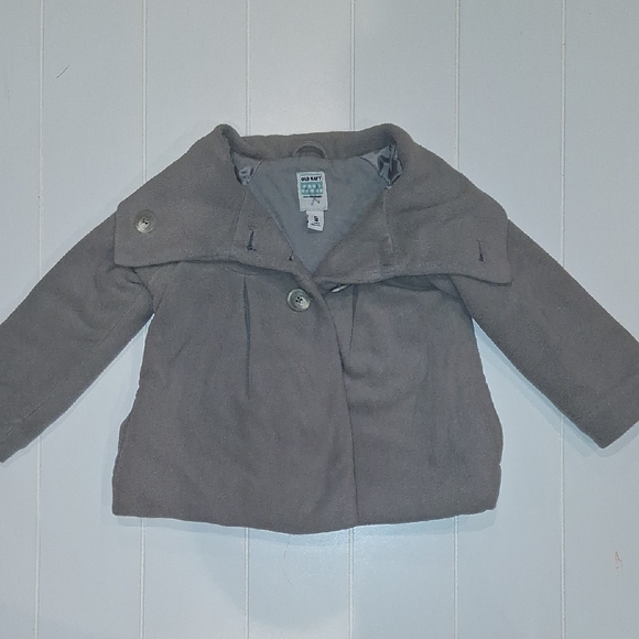 Old Navy | Jackets & Coats | Stylish Gray Kids Pea Coat | Poshmark